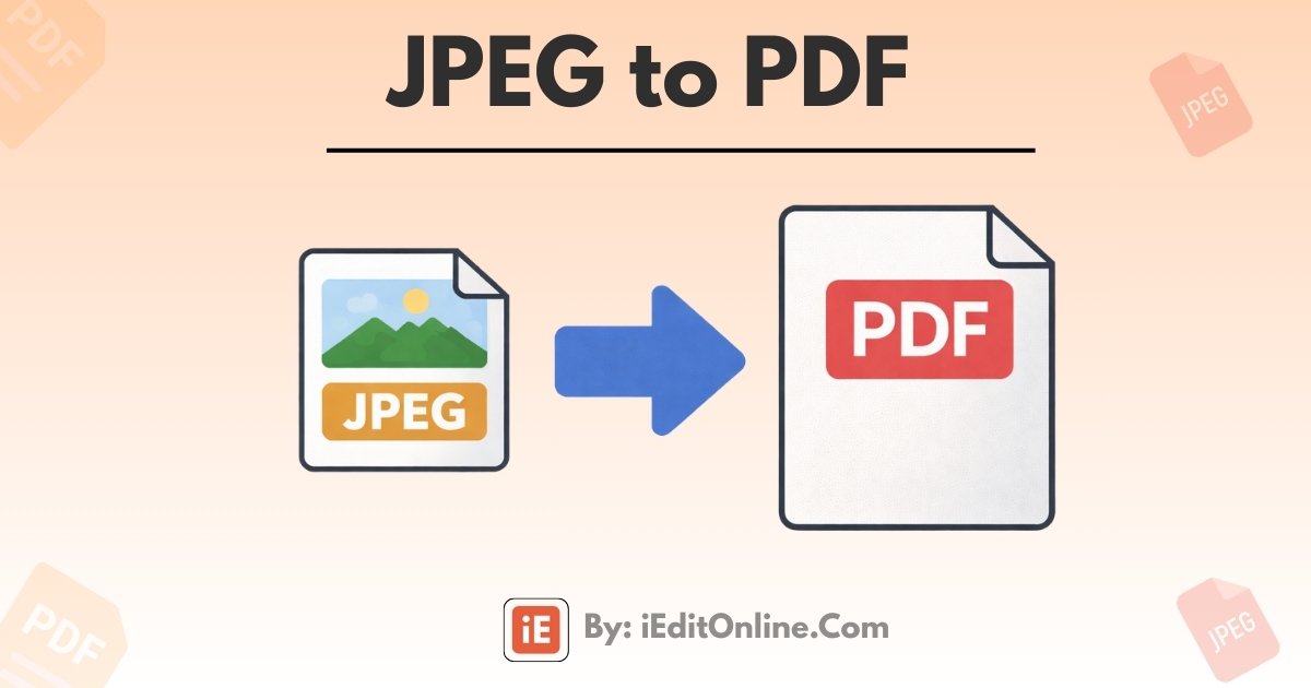 JPEG to PDF Converter - Free, Online