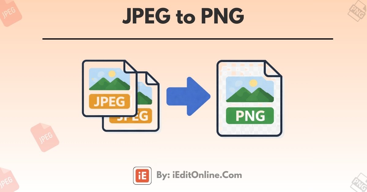 Convert JPG to PNG – Free, Fast & Secure